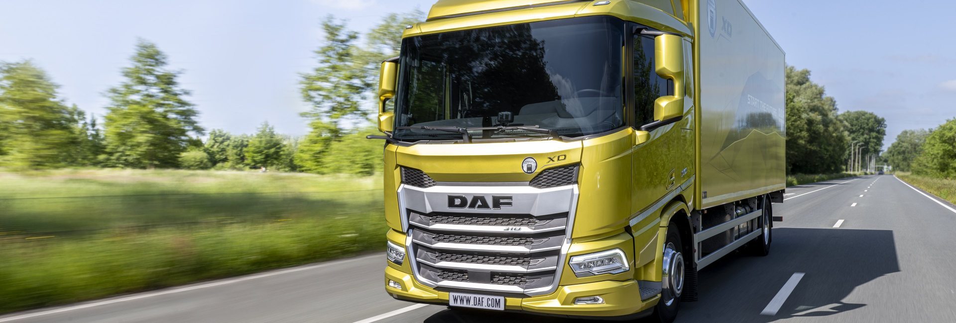 DAF XD now available with new PACCAR PX-7 engine