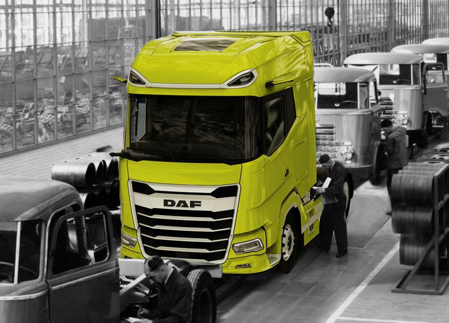 DAF: 75 years of trucks from Eindhoven