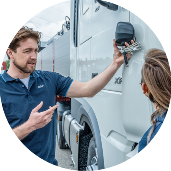 Working for a DAF dealer